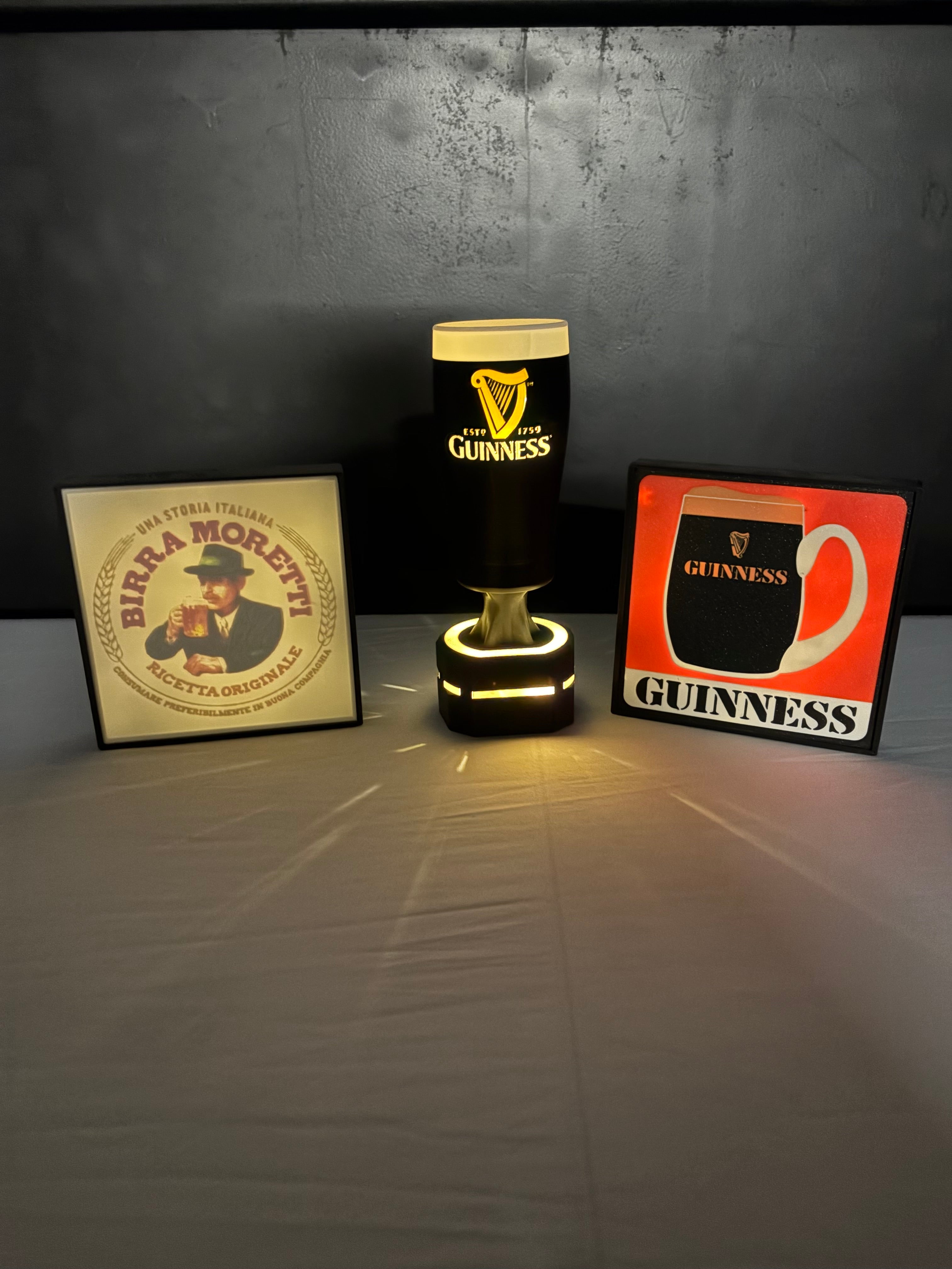 3D Counter Top Signs – bookabar03